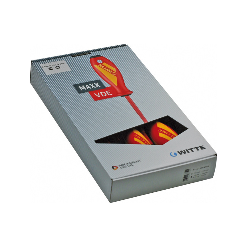 Odvijači izolovani - električarski 1000V set 653741 HM Mullner
